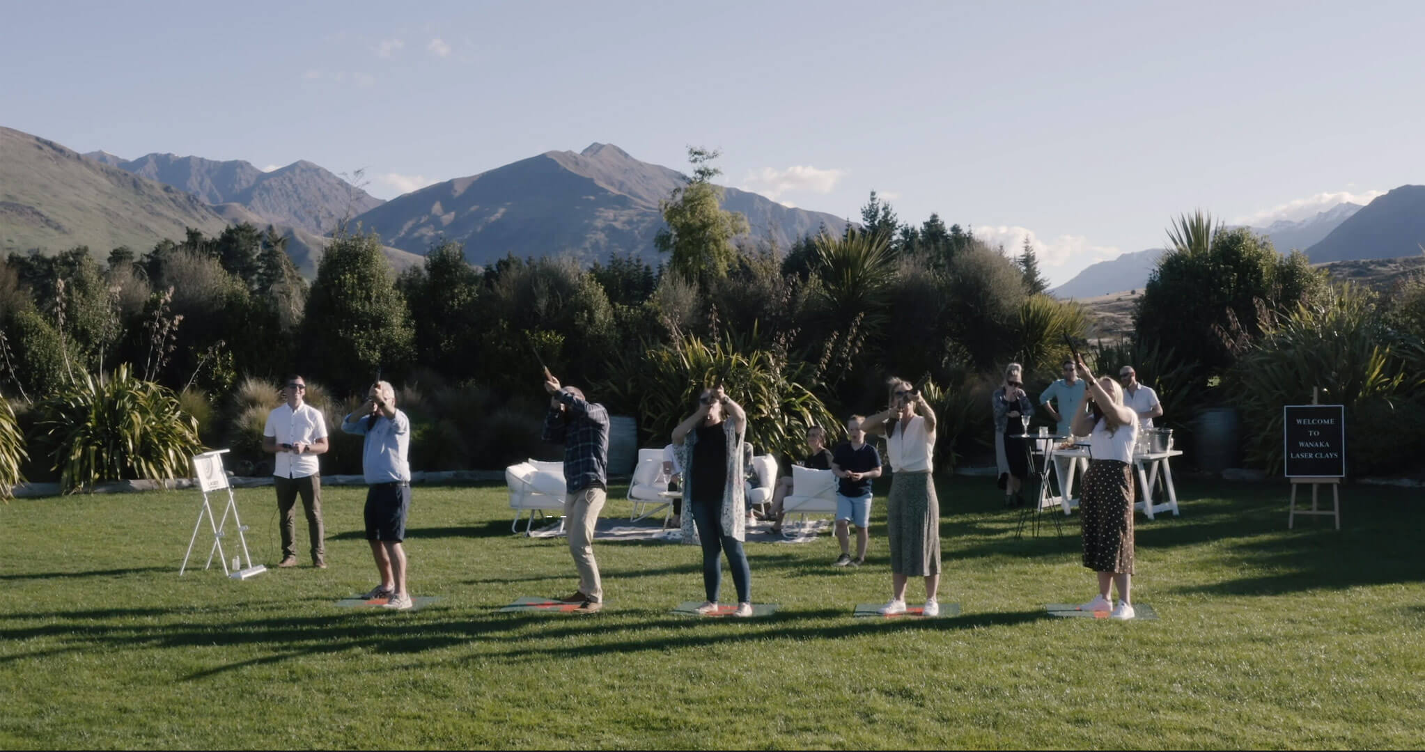 Laser Clay Bird Shooting Central Otago | Wanaka Laser Clays